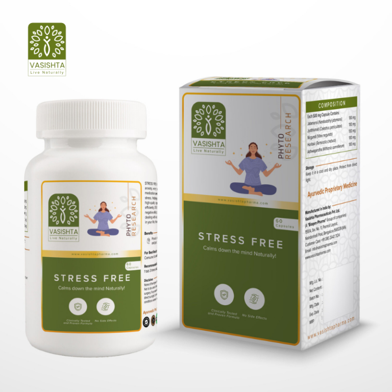 Stress Free capsule – Vasishta Pharmaceuticals